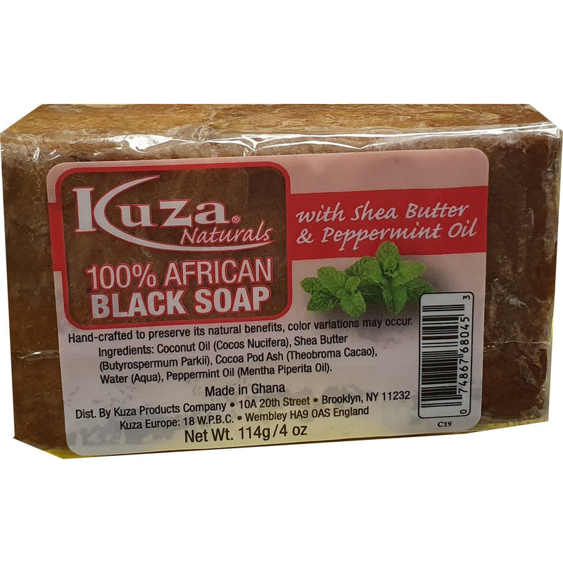 African Black Soap - Kuza Natural African Black Soap Shea Butter ...